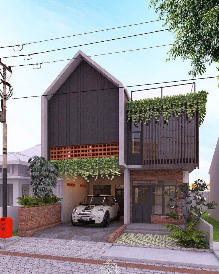 10 Ide Desain Rumah Kontemporer Modern 1 & 2 Lantai